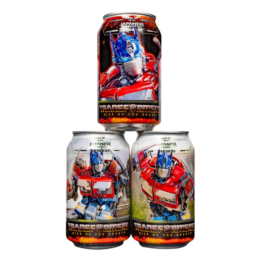 Transformers Japanese Ramune Sparkling Water - boisson gazeuse au goût ...